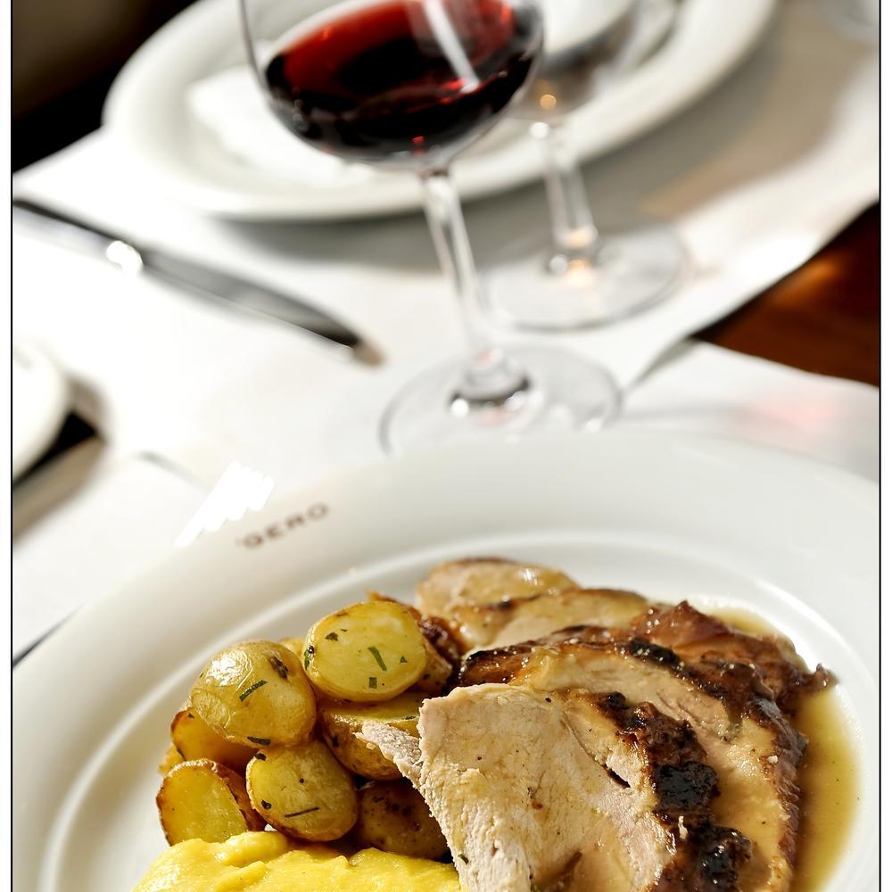 Gero Restaurant on Postcard